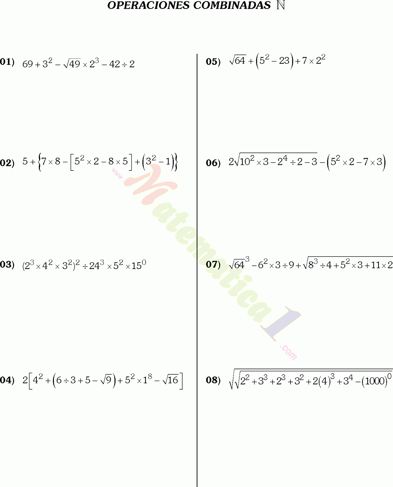 10 Ideas De Operaciones Combinadas Ejercicios De Calc - vrogue.co 10 Ideas De Operaciones Combinadas Ejercicios De Calc - vrogue.co
