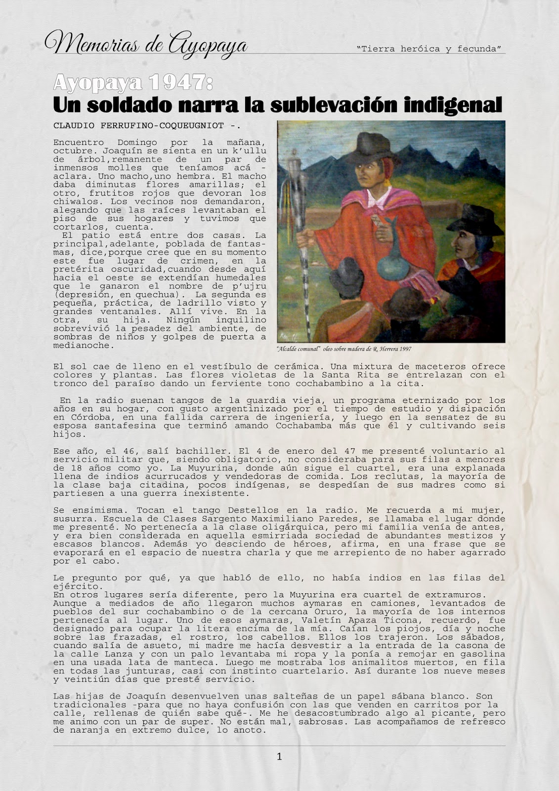 AYOPAYA DOCUMENTA: 2015