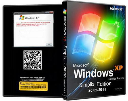 Download XP Pro SP3 VLK Simplix Edition