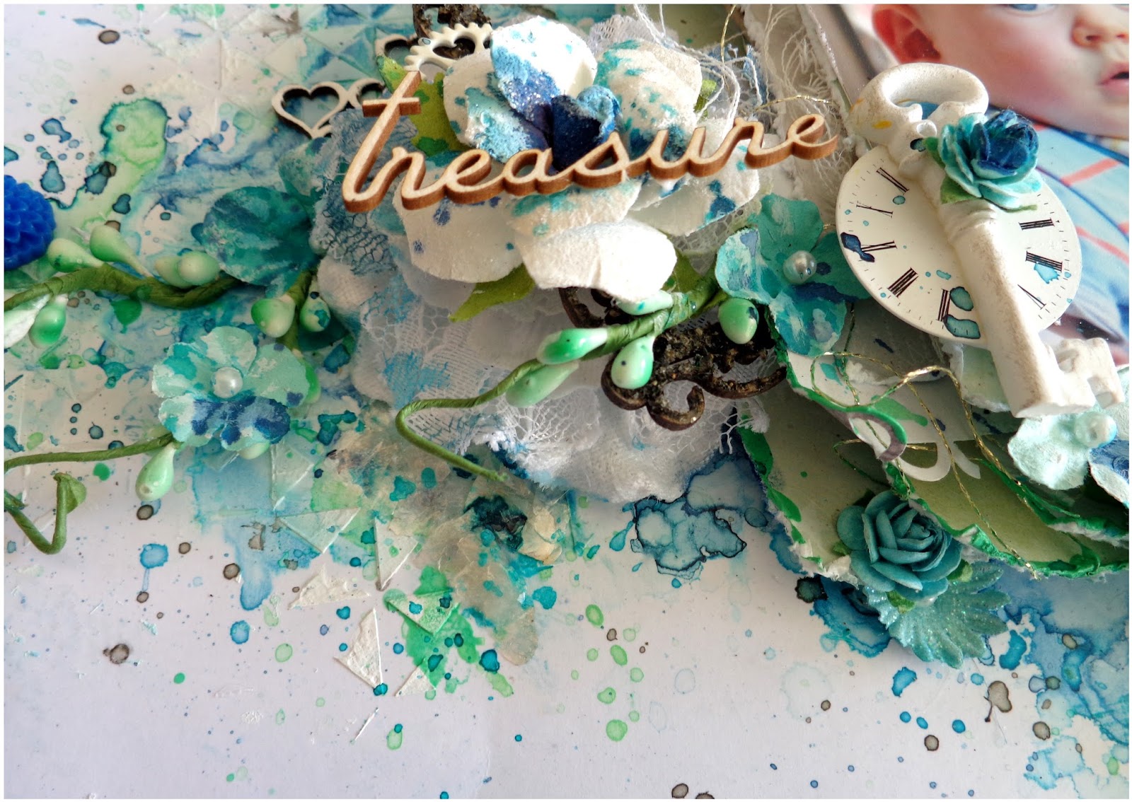 13 arts: 'Treasure' layout - With Video Tutorial - by Jacqueline Moore