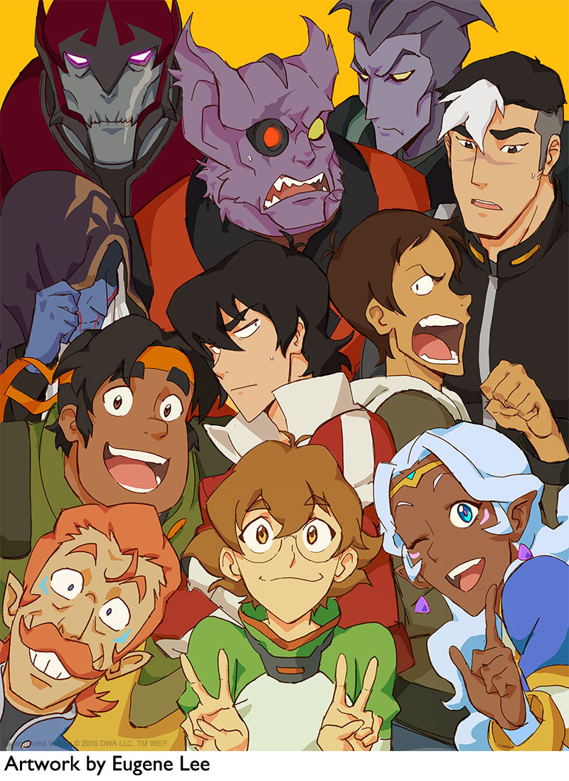 Artworks for DreamWorks Voltron Legendary Defender Art Showcase ...