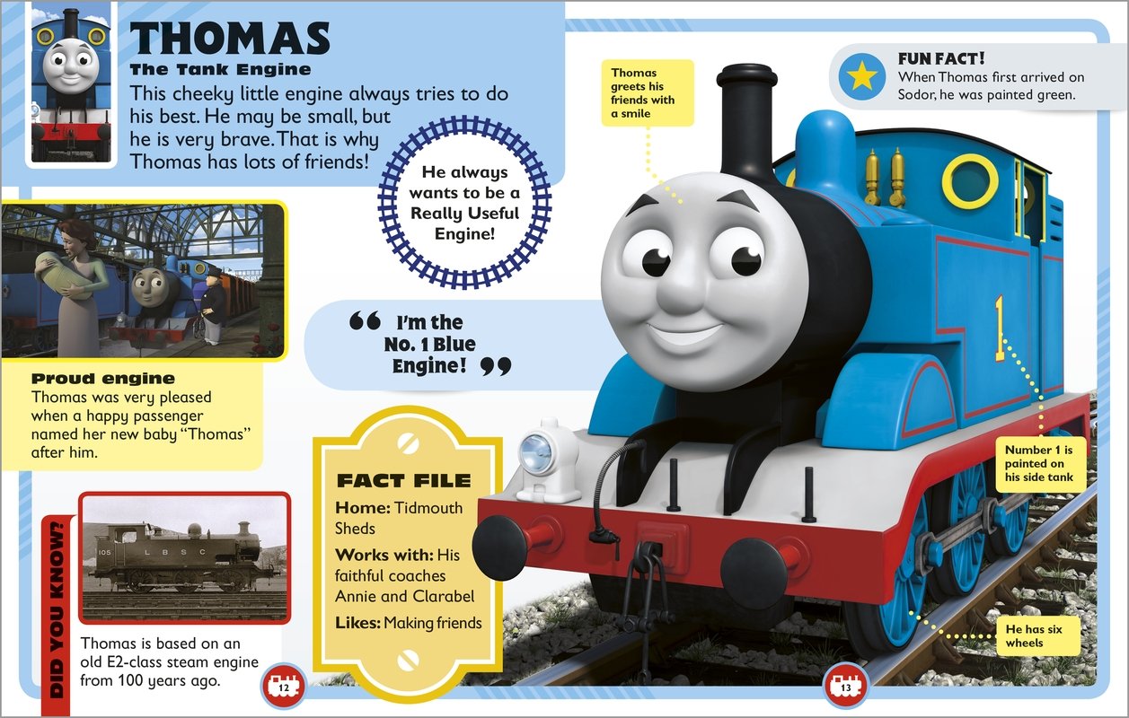 A Bookworm's World: Thomas and Friends Character Encyclopedia - DK Canada