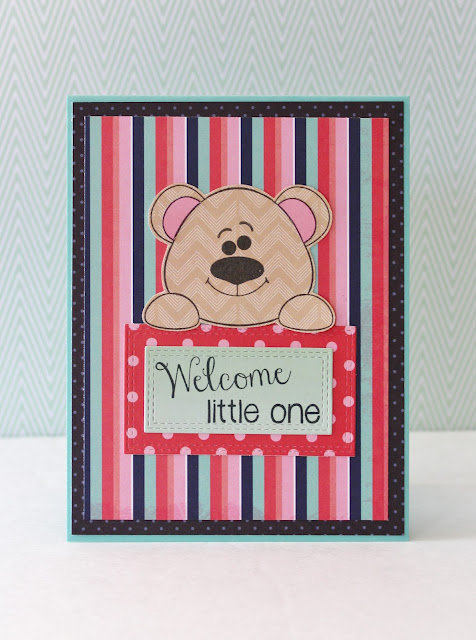 Baby Bear Card – Pink and Main Blog