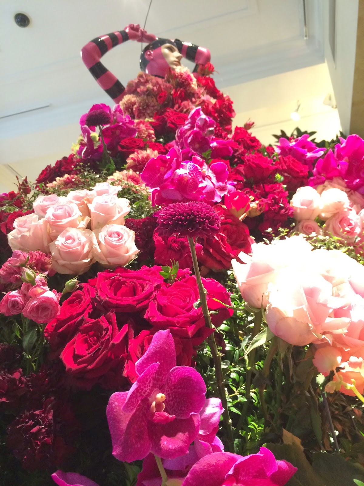 Urban Flower: David Jones Flower Show 2014 in the Sydney CBD