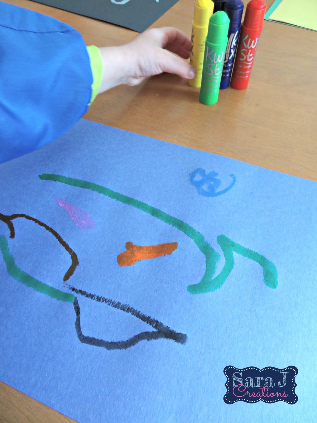 Kwik Stix: My New Favorite Way to Paint | Sara J Creations