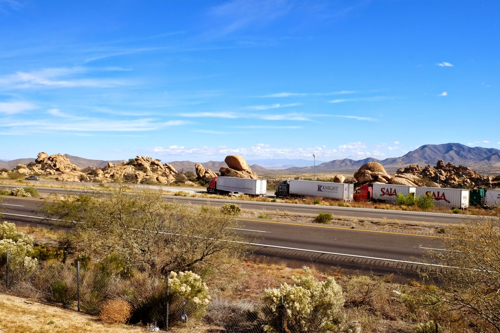 Andrea and Guido: Across the U.S., Day 38 - Deming (NM) to Tucson (AZ)