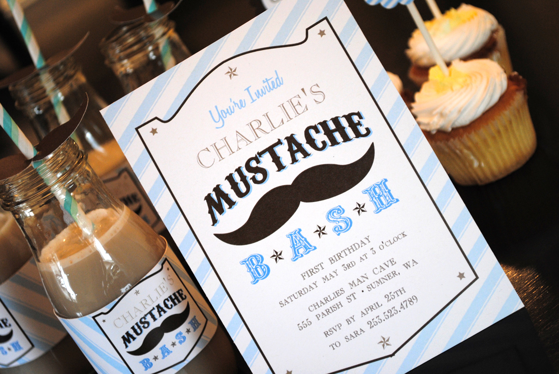 Inspiration Board: A Mustache Bash! - Itsy Belle