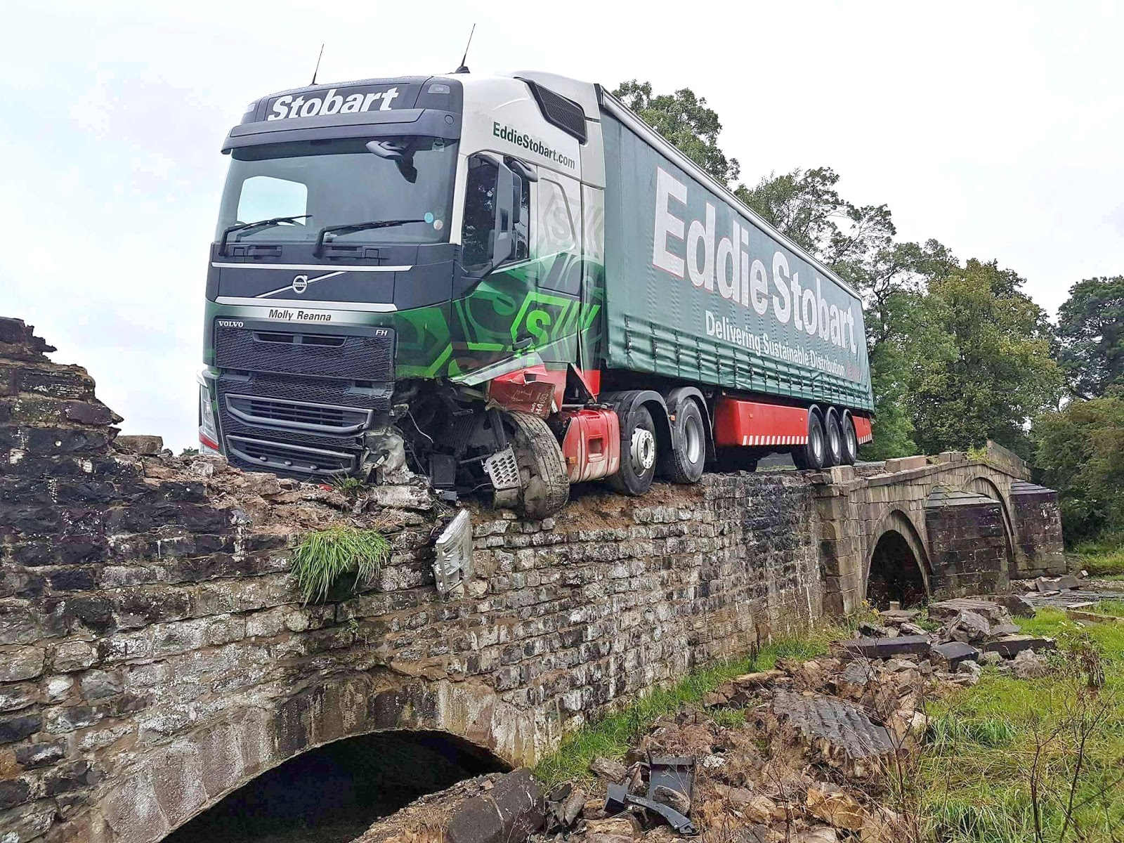 Settle Station Water Tower: Eddie Stobart and Ankles