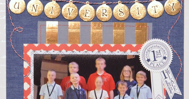 Beth's Beauties: Trendy Twine ~ Spelling Bee Layout