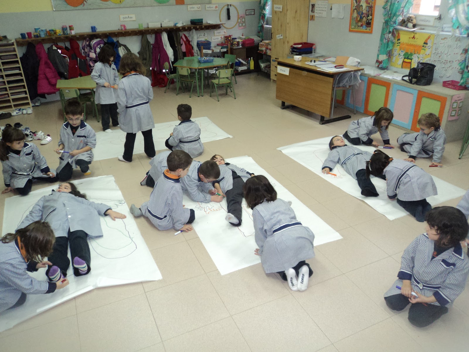 MAESTRAS DE INFANTIL: TRABAJAMOS EL ESQUEMA CORPORAL