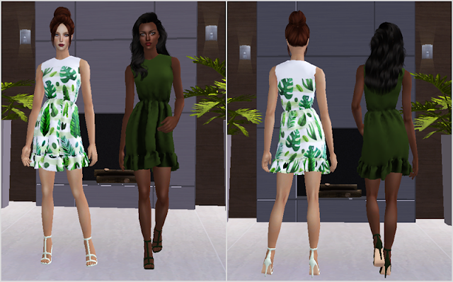Rafaela Sims: ELLY DRESS (NEW MESH) - THE SIMS 2