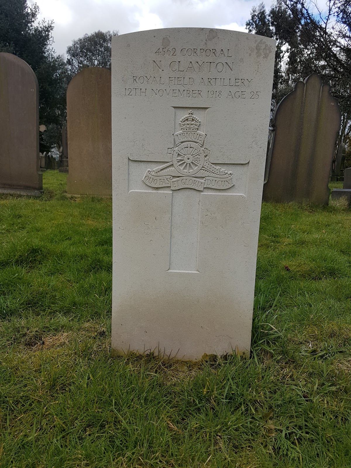 War Graves and Memorials: Stockport Cemetery and Crematorium.