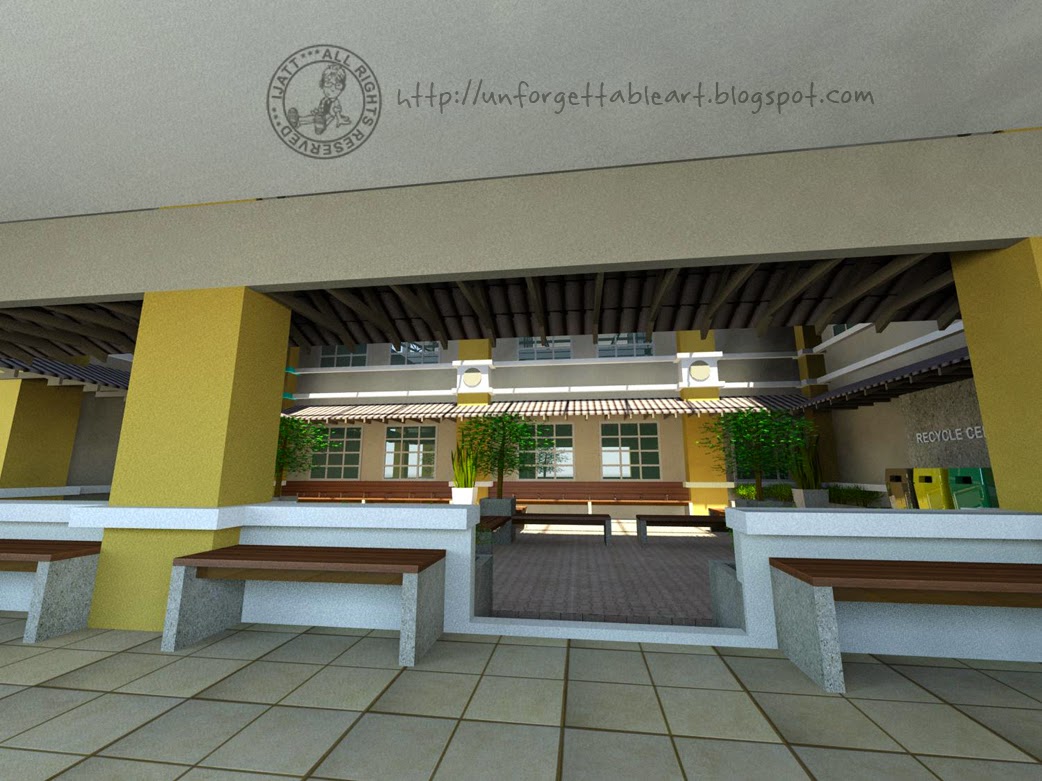 Unforgettable Art: Merekabentuk lanskap di perkarangan Hospital Besar ...