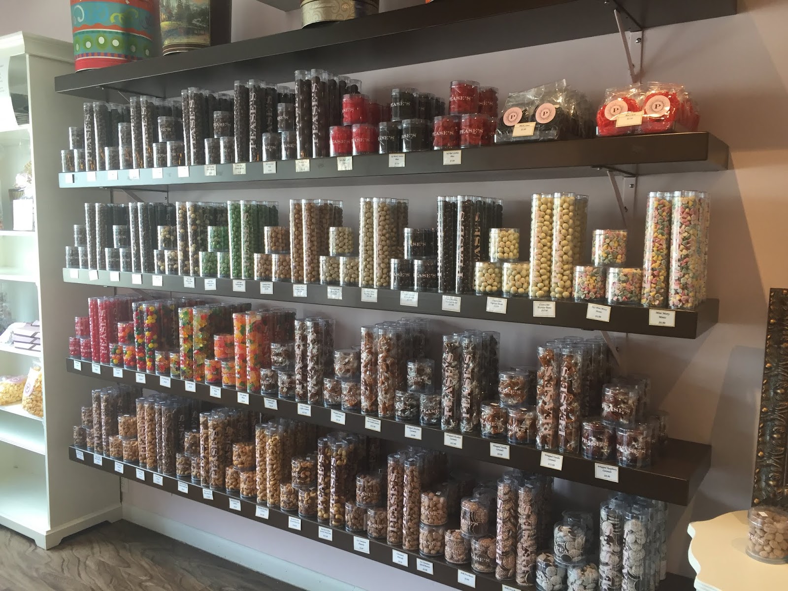 A Little Time and a Keyboard: Enjoying Something Sweet at Pease's Candy ...