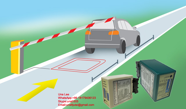 How to used JUTAI inductive vehicle loop detector for auto gate?