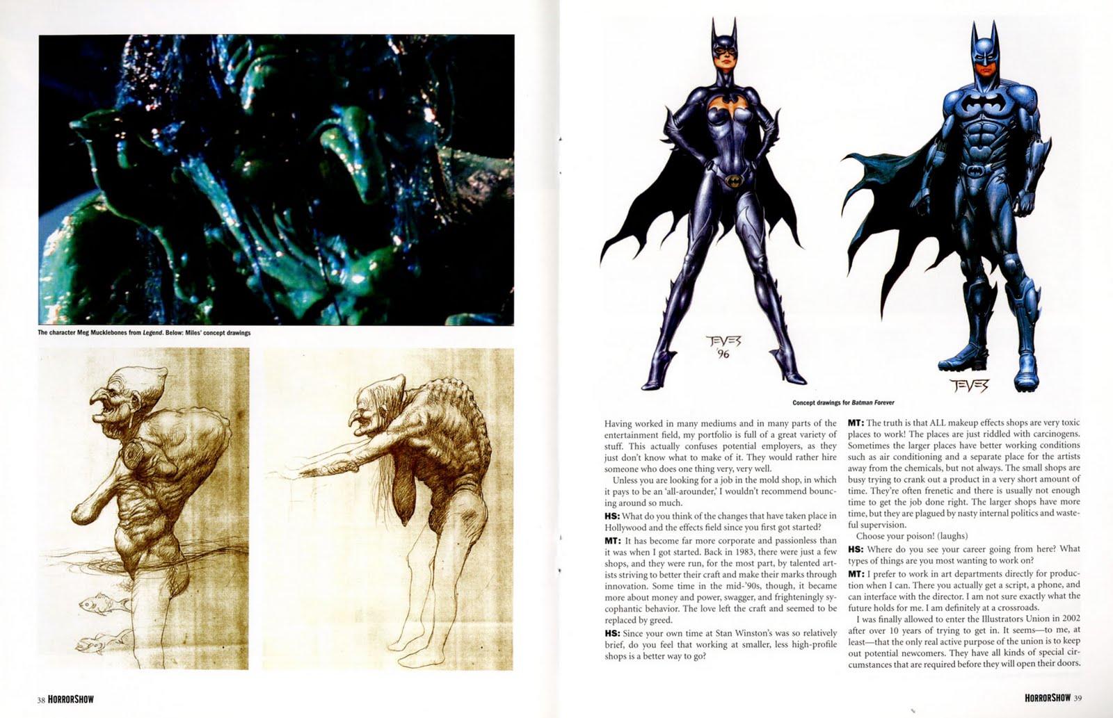 The Art of Miles Teves - Horrorshow #4 | Blood Curdling Blog of Monster ...