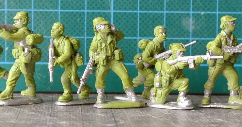 Flying Gorilla: 28mm Rhodesian African Rifles