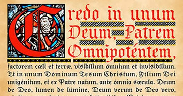 CREDO EN LATÍN - ORACIONES PODEROSAS DE FE Y PROTECCIÓN