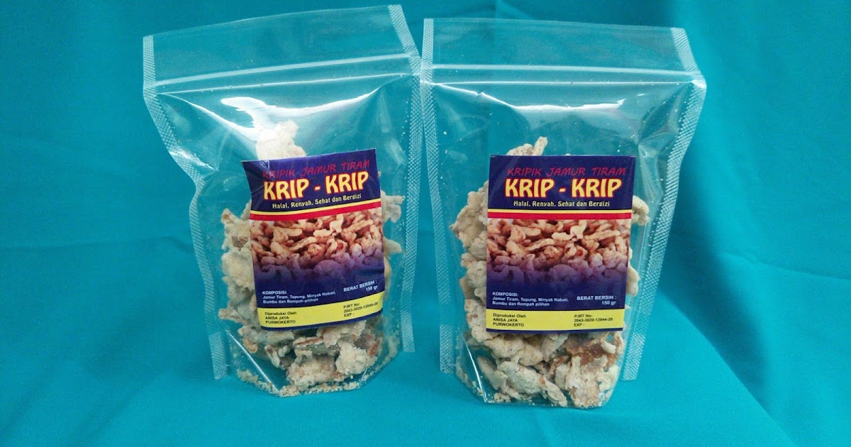 Krip Krip Aneka Keripik Jamur - Aneka Keripik Jamur