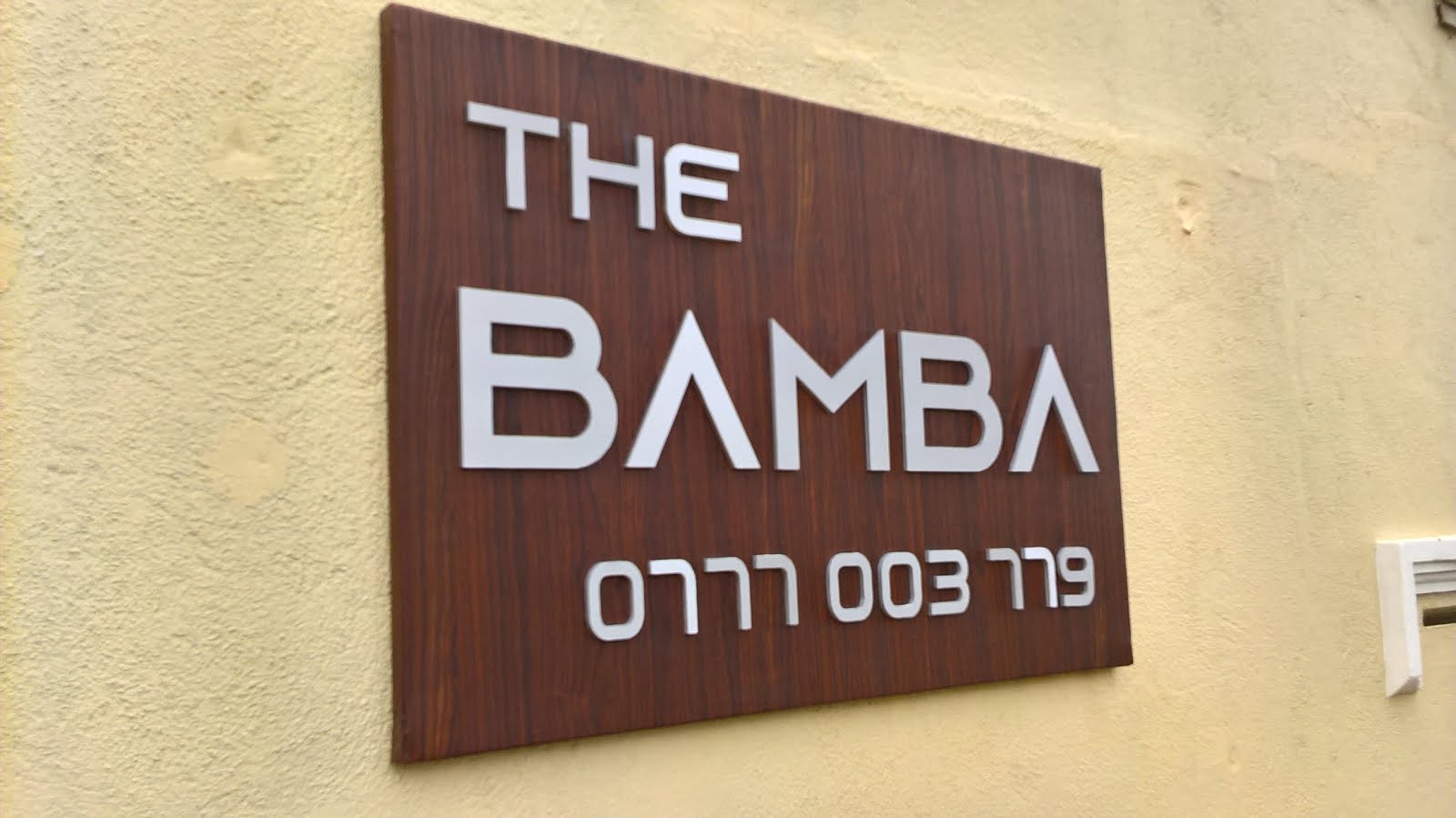 Signage | Embossed letters Name Board | in Sri Lanka - Lanka Advertising