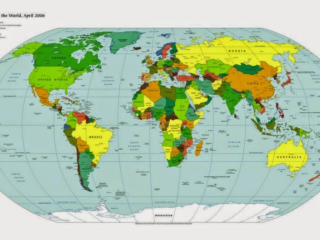 School Map Of The World - Map