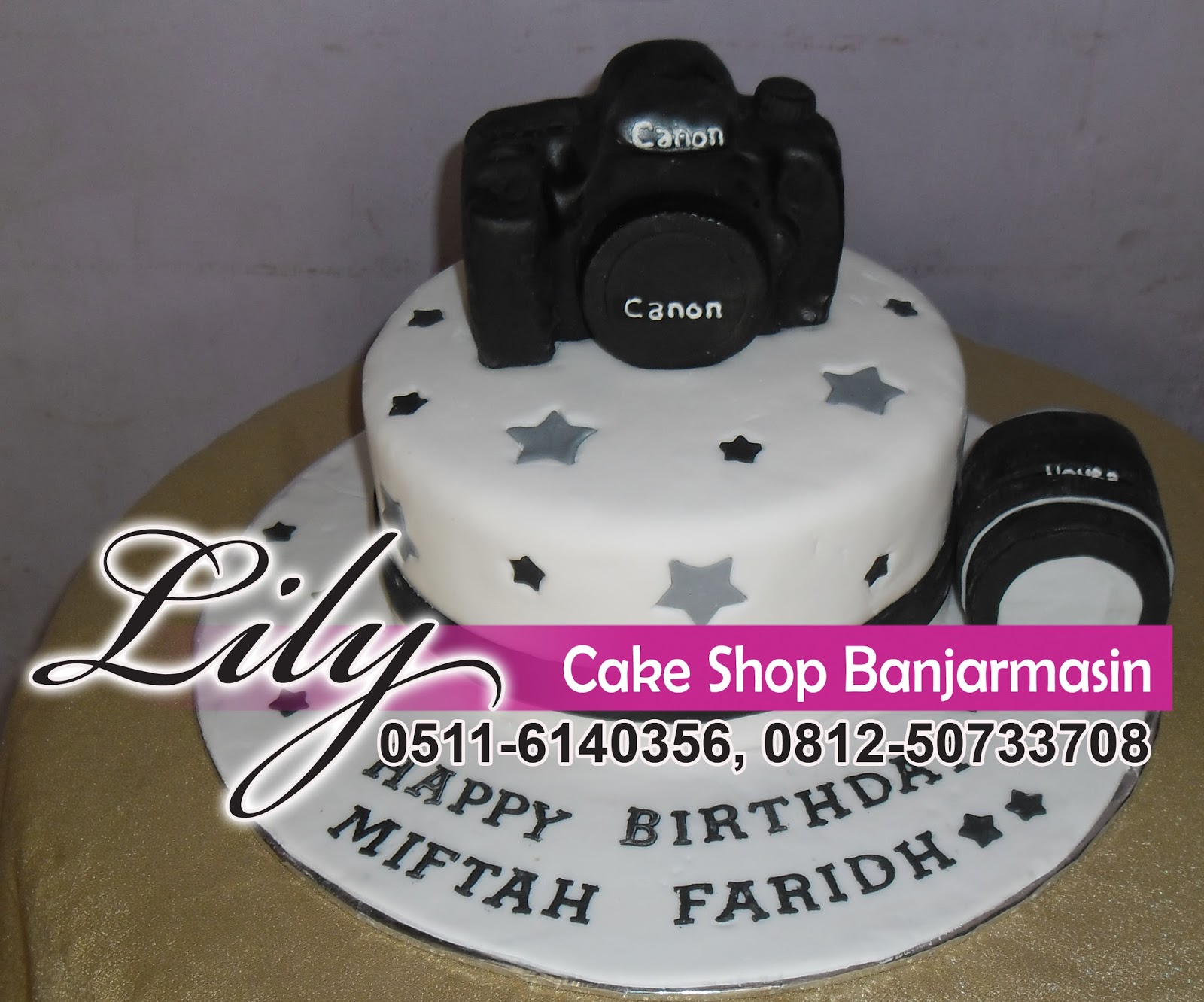 Lily Cake Shop Banjarmasin: KUE BENTUK KAMERA