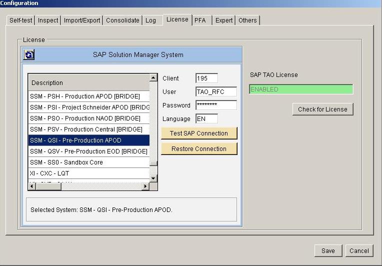 SAP AUTOMATION TESTING : SAP TAO