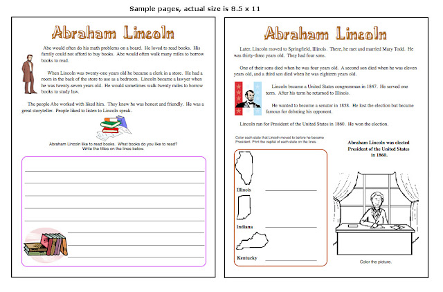 Abraham Lincoln Unit Study (President's Day!)
