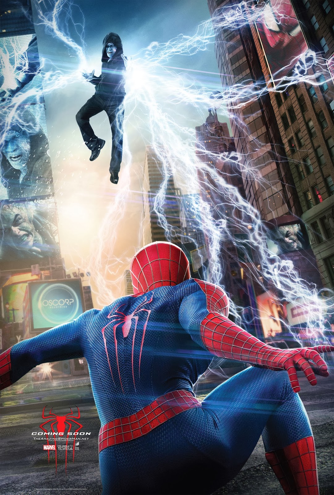 Spidey and Electro Goes One on One on New Posters for TASM 2 | Jori's ...