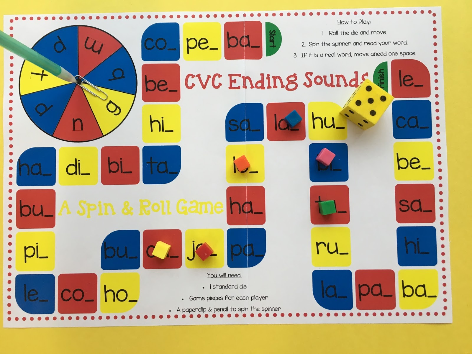 Gallup into First Grade: Phonics and Word Work Games