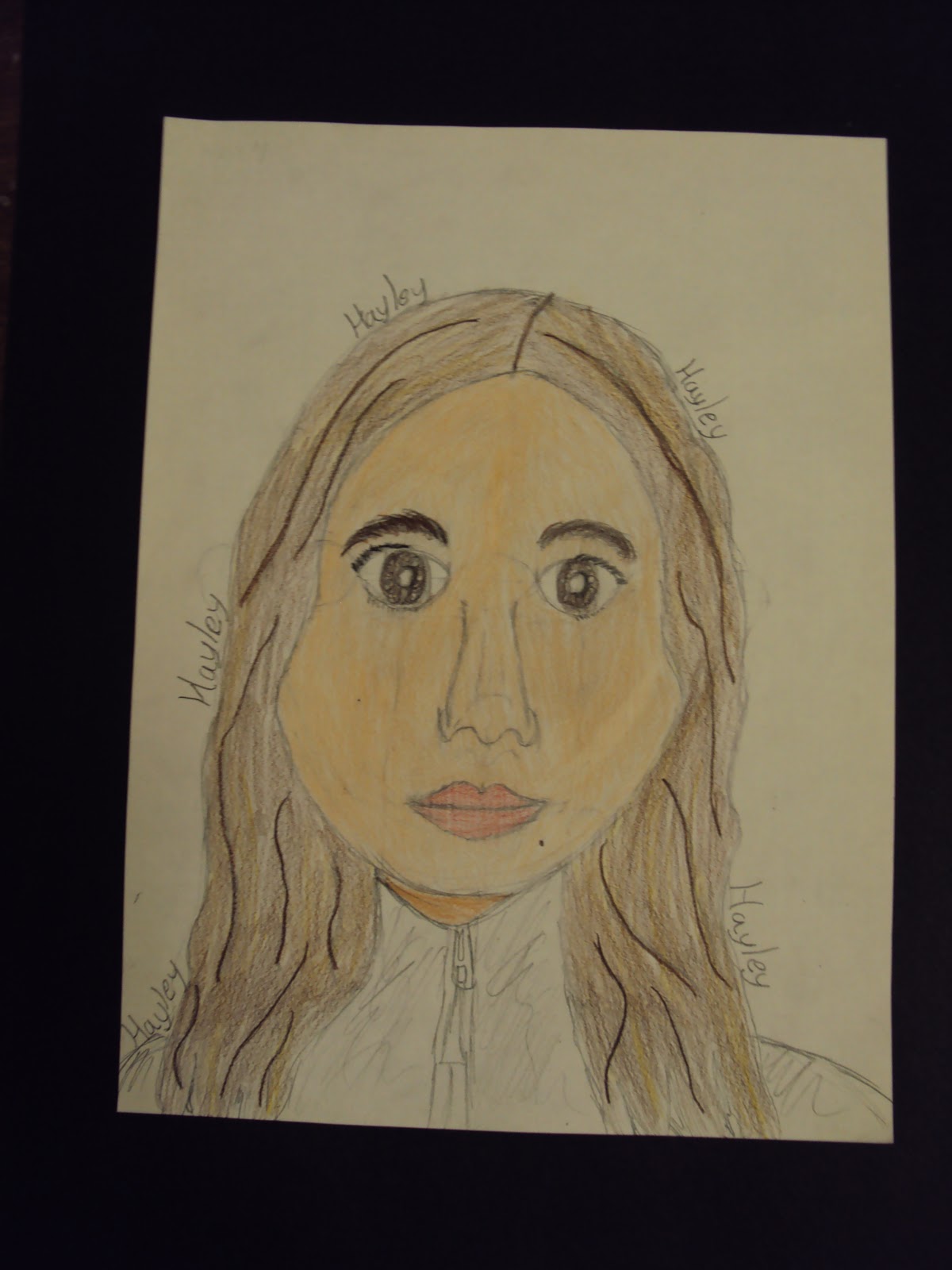 Coonley Art Studio: 4th-6th grade self portraits