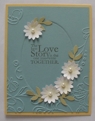 Stamp Girl: Dry Embossing Techniques: Frame