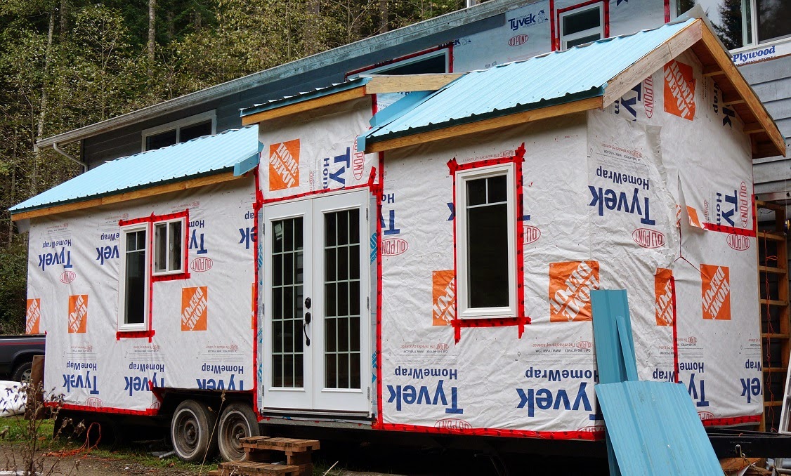 Tiny House Chronicles: Roof, Windows and Tragedy