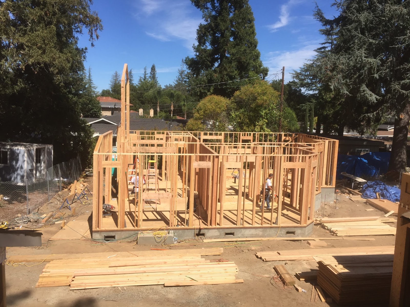 Roof Framing Geometry: California Wall Framing