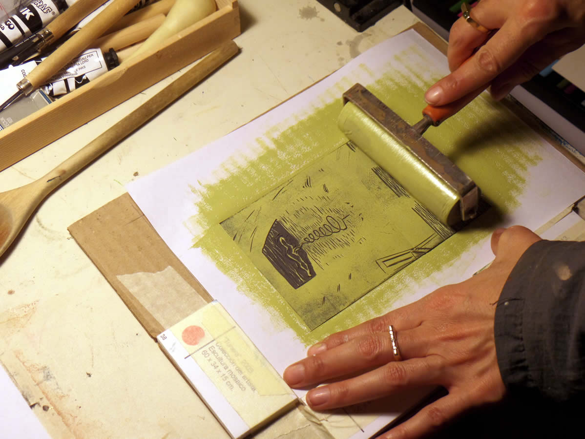 A Creative Journal of an Artist: Step-by-step four-color reduction ...