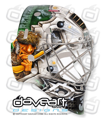 I Love Goalies!: Dan Ellis, 2013-14 Mask