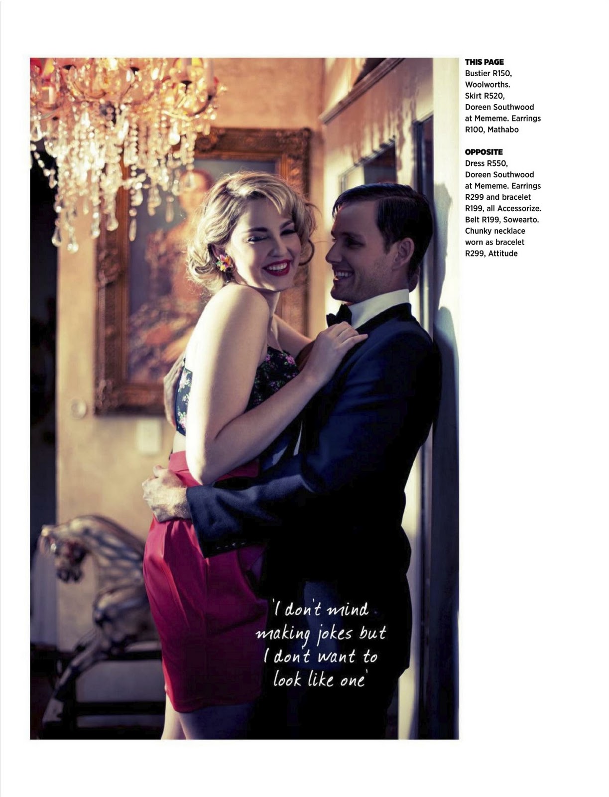 silver-screen siren: michelle de villiers and daniel maritz by aubrey ...