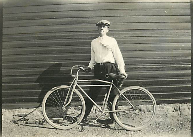 Fast is fast...: Early diamond frame bicycles.
