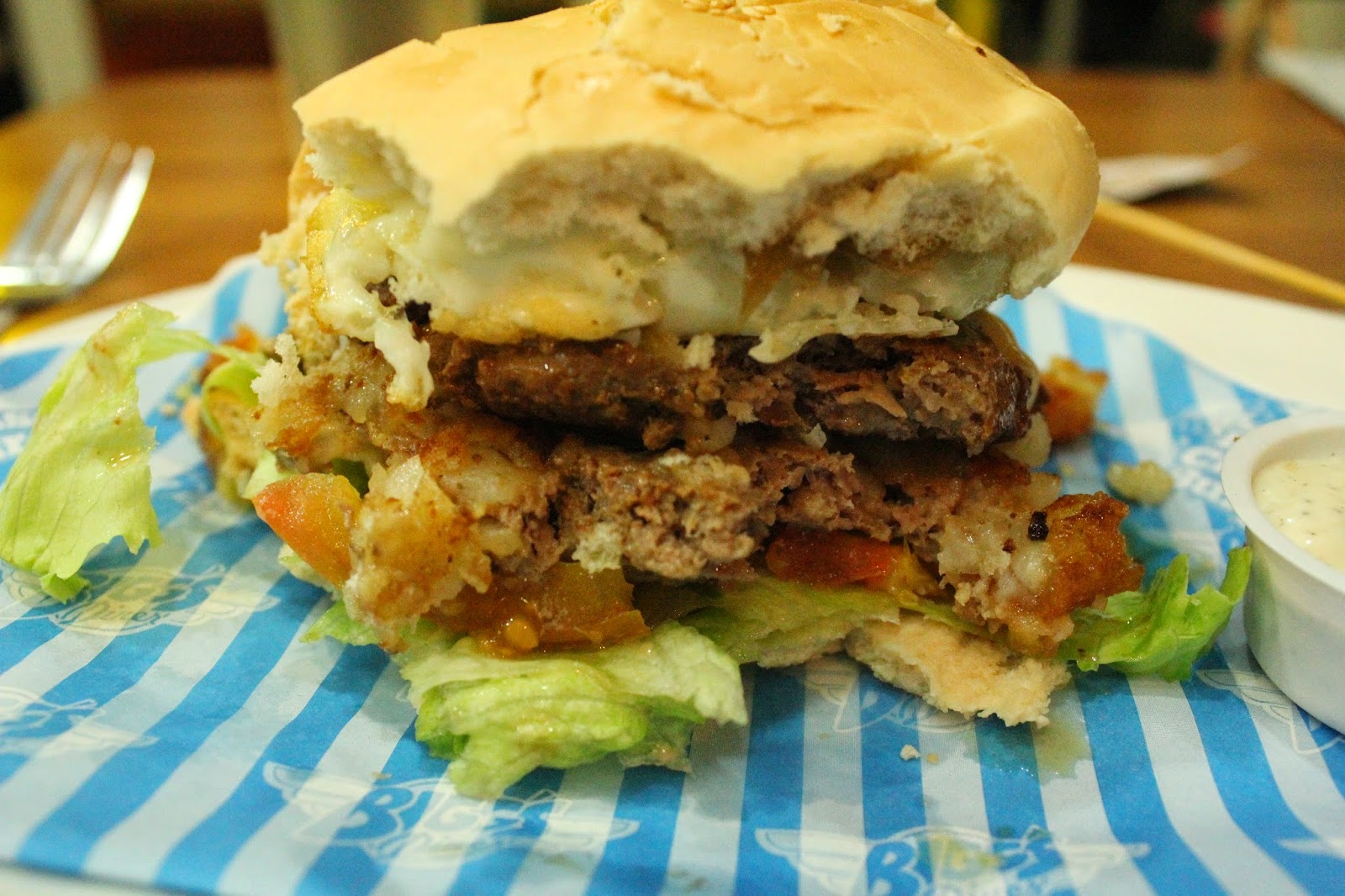 Stay, Stray, Play and Feast: Bigg’s Tower Burger at Biggs BMC