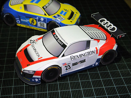 Papercraft - Audi R8 LMS - Papercraft4u | Free Papercrafts, Paper Toys ...