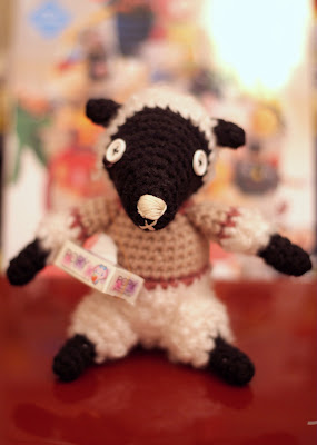 Oh the Cuteness!: Emo the Sad Amigurumi Sheep.