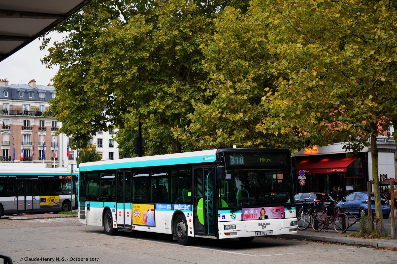 [RATP] La ligne de bus RATP 318 (Les Lilas) se convertit elle-aussi à l ...