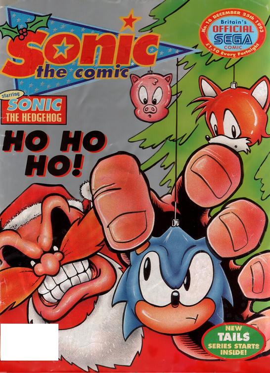 VGJUNK: SONIC THE COMIC COVERS