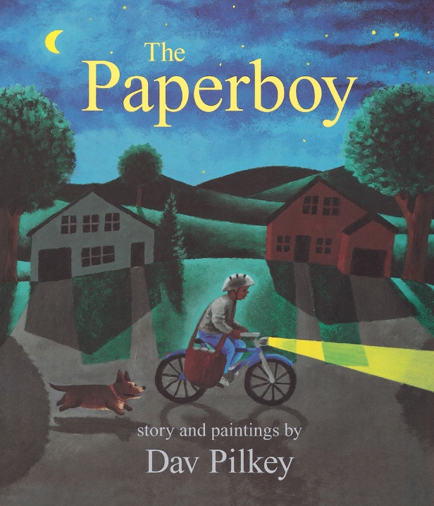 Sprout's Bookshelf: 30 Days of Picture Books - The Paperboy by Dav Pilkey