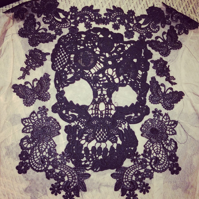 Fashion to DIY for: Pattern Review/Hack - McCalls M6893 Skull Lace ...
