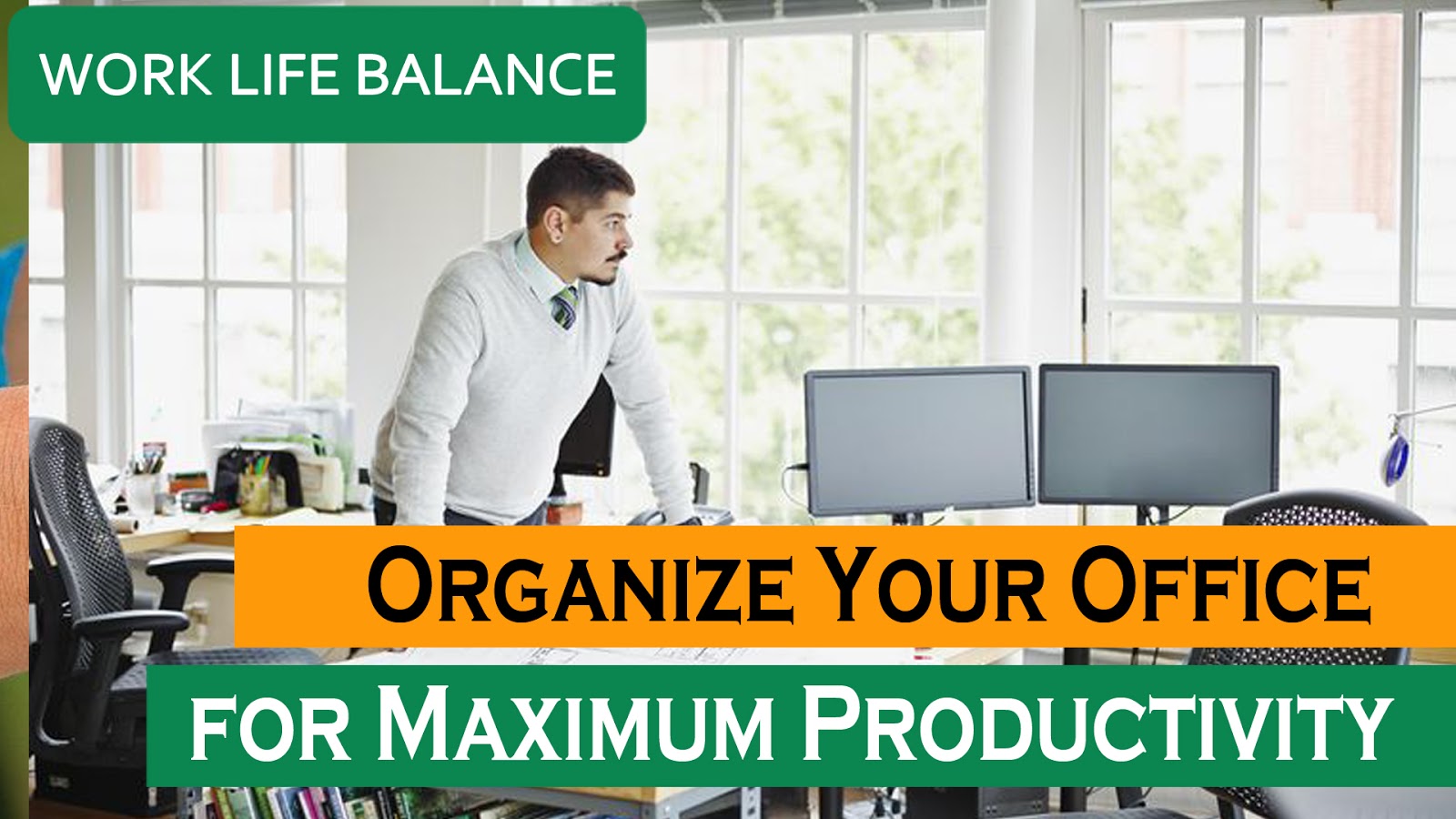 Organize Your Office for Maximum Productivity ~ Easy Ideas