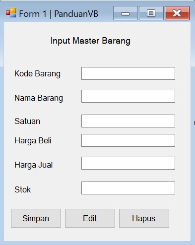 Menampilkan Data Datagridview Di Textbox Yang Berdeda Form Panduan
