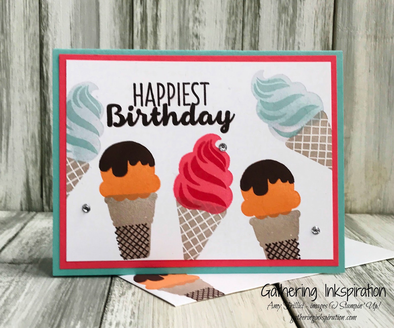 Gathering Inkspiration: Cool Treats... Happiest Birthday