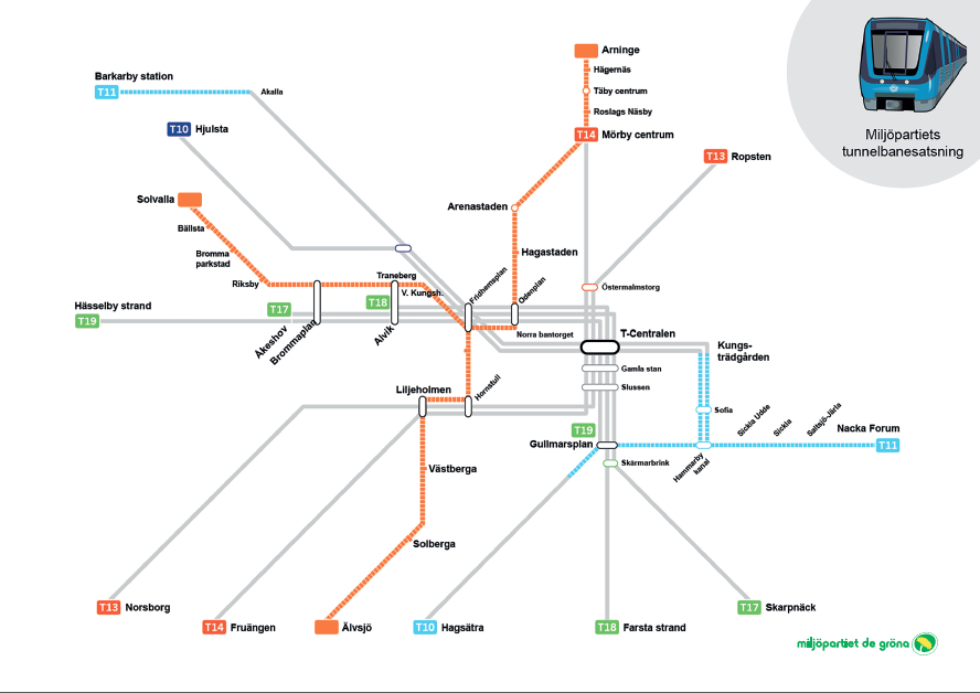 Fredman på Kvarnberget: Tunnelbana till Bromma