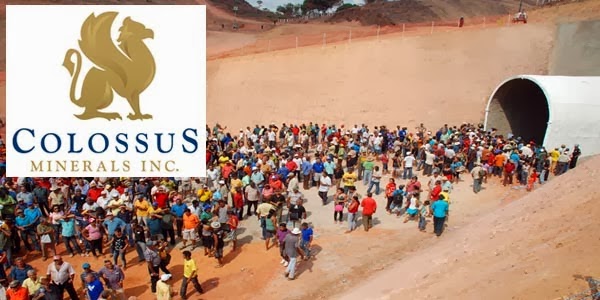 Blog do Zé Braga: Falência Colossus Minerals Inc.